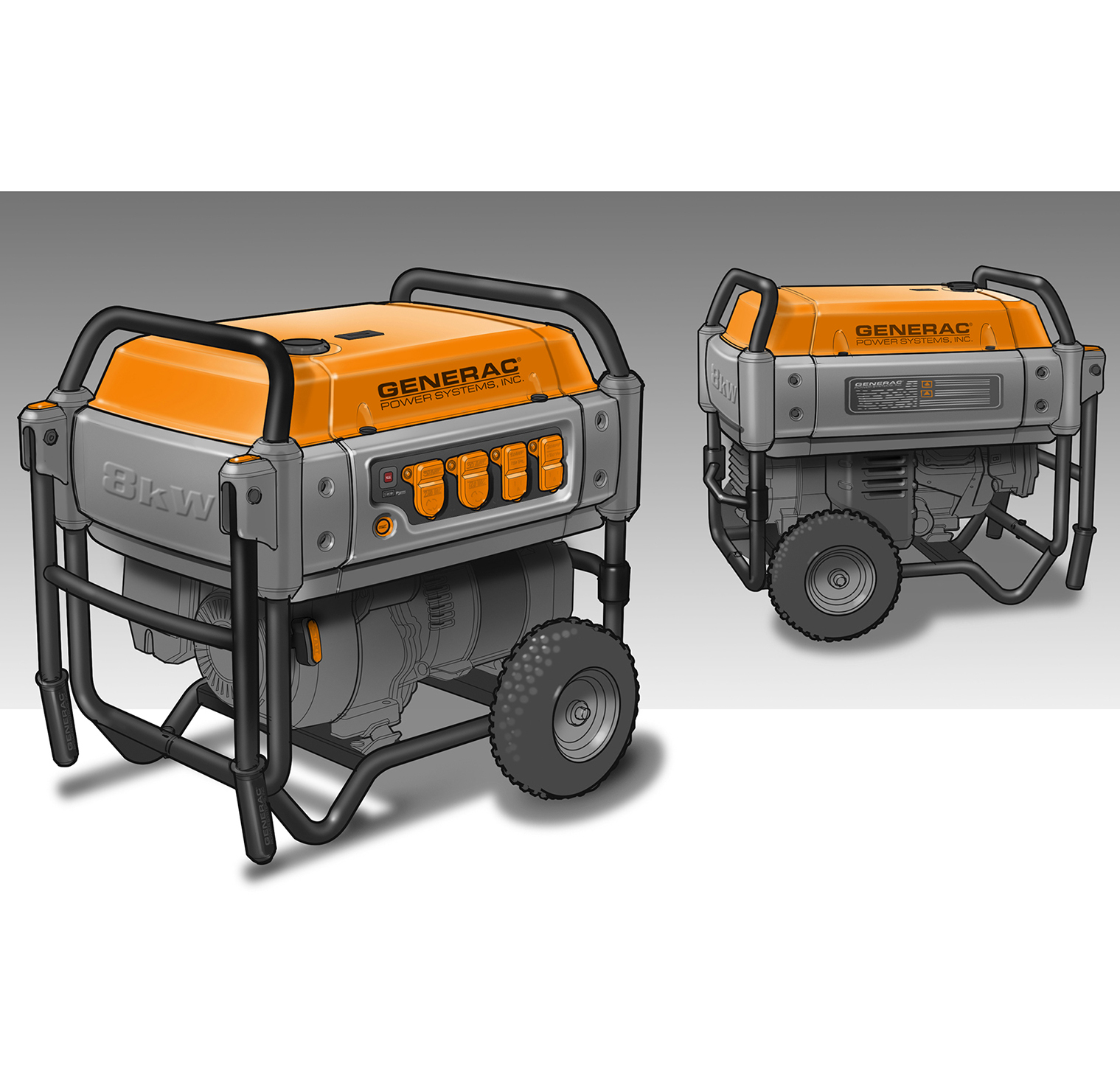 Generac Portable Generator - Priority Designs
