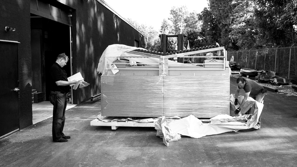 Our Knitting Machine Has Arrived! - Priority Designs