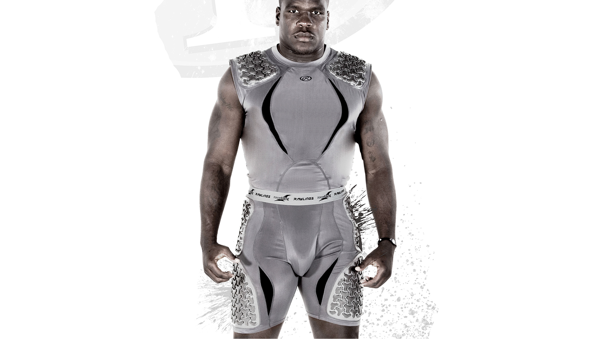 Rawlings Football Compression Protective Apparel - Priority Designs
